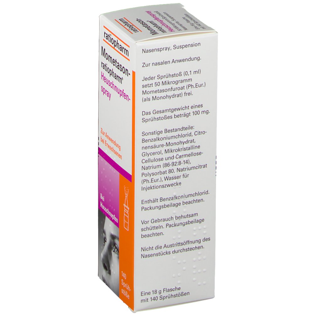 Mometason-ratiopharm® Heuschnupfenspray - shop-apotheke.com