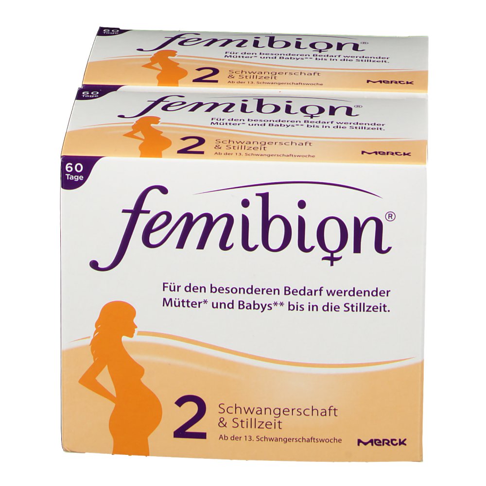 Femibion® 2 Schwangerschaft + Stillzeit 4-Monats-Vorteilspack - shop ...
