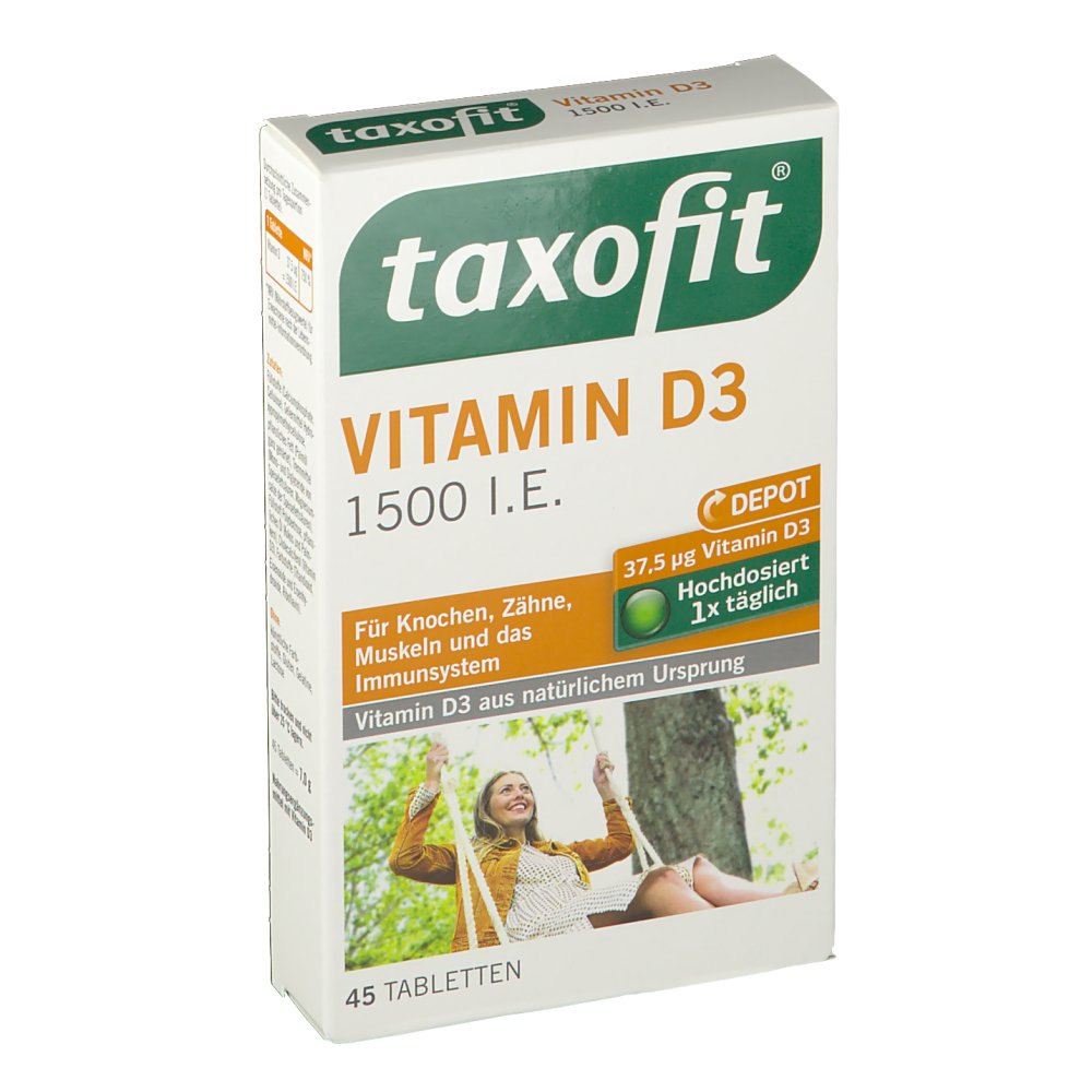 taxofit® Vitamin D3 1500 i.E. - shop-apotheke.com