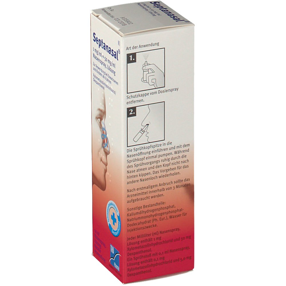 Septanasal® 1 mg / ml + 50 mg / ml - shop-apotheke.com