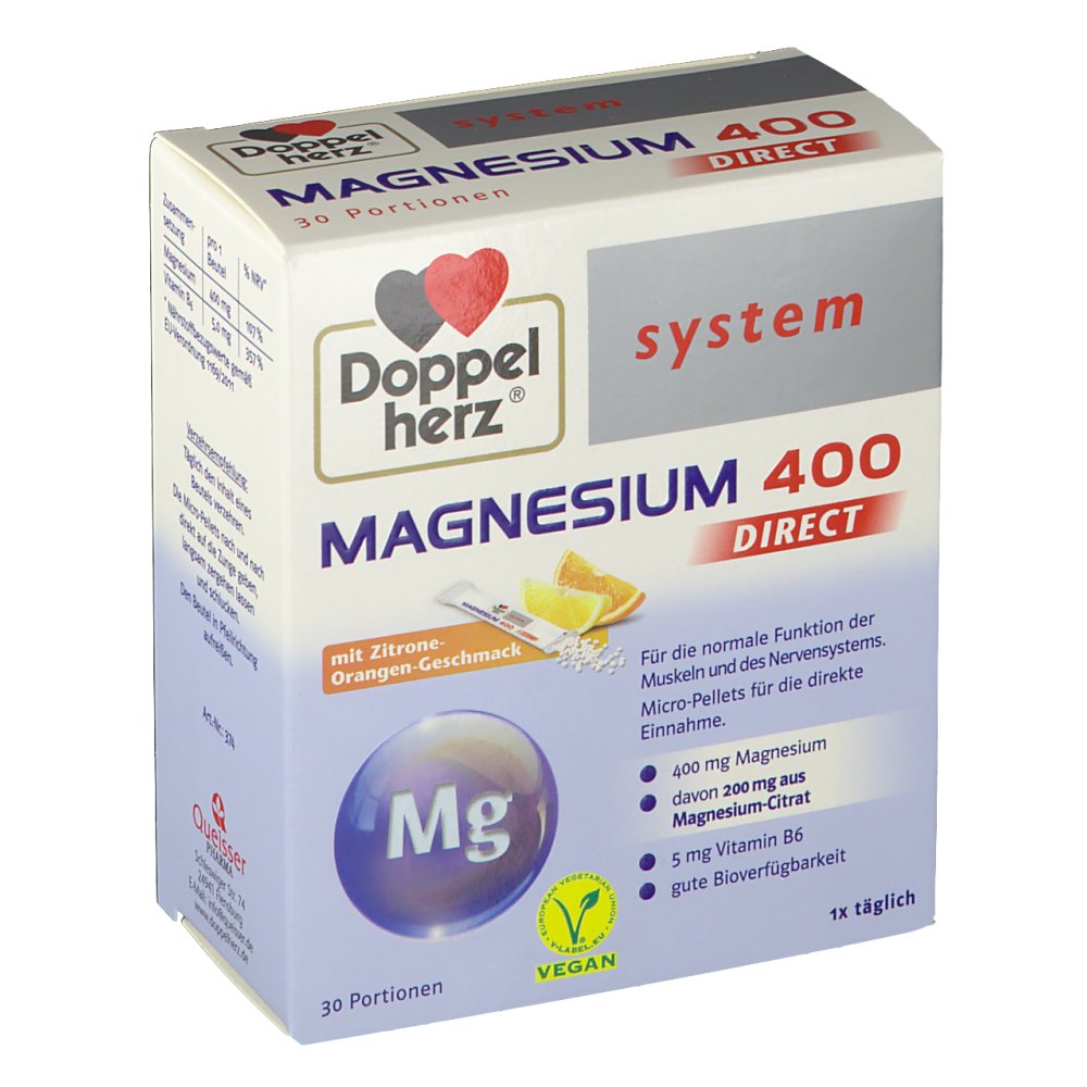 Doppelherz® Magnesium 400 direct - shop-apotheke.com