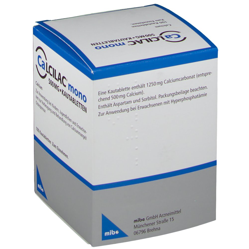 Calcilac mono 500 mg - shop-apotheke.com