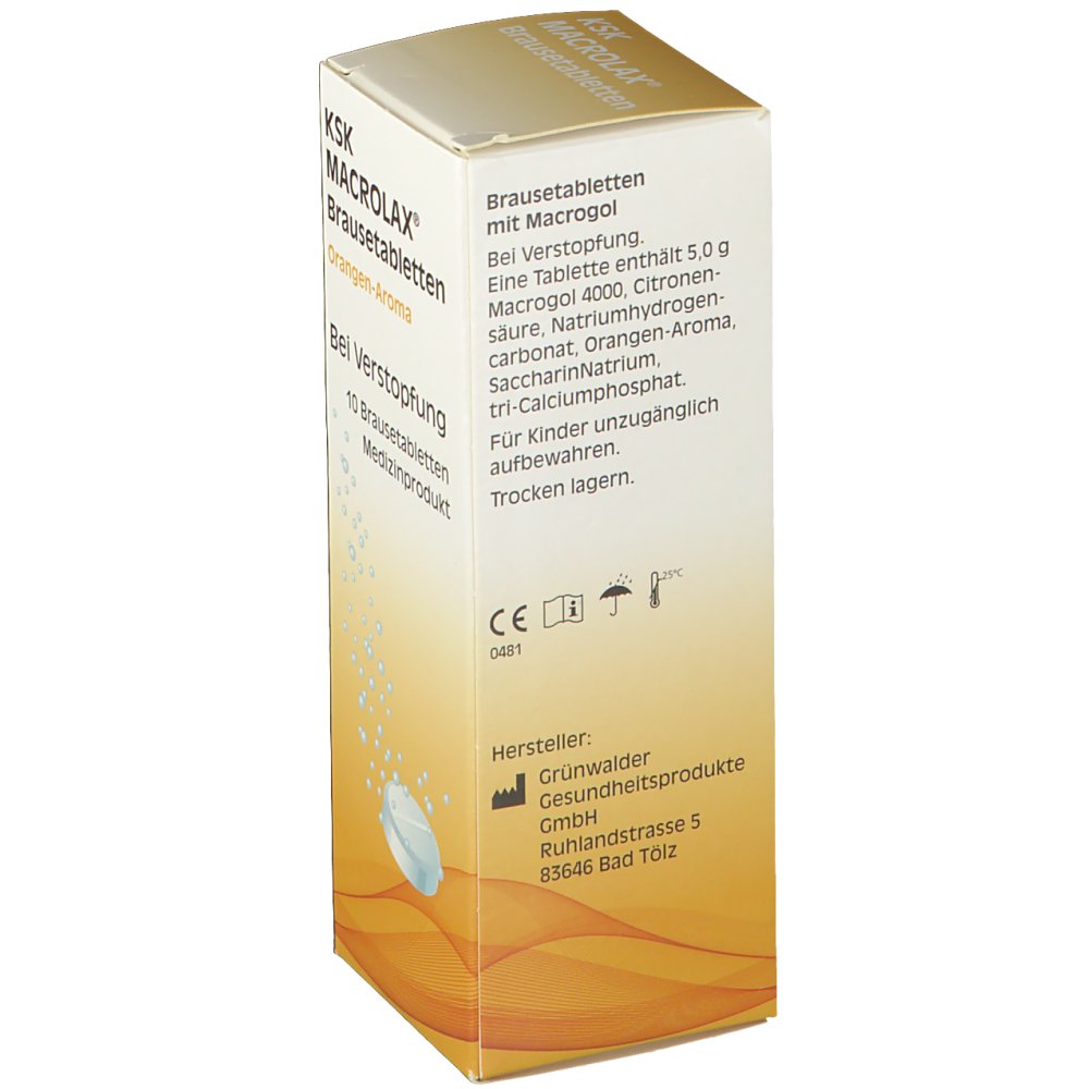 KSK Macrolax® Macrogol 5 g - shop-apotheke.com