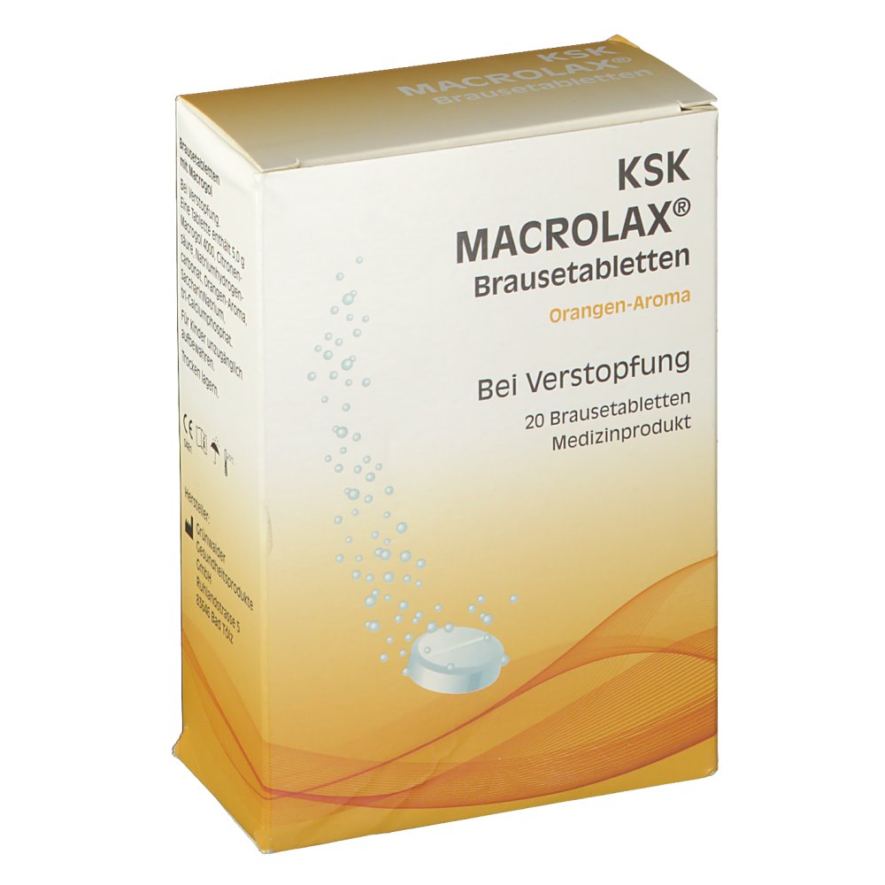KSK Macrolax® Macrogol 5 g - shop-apotheke.com
