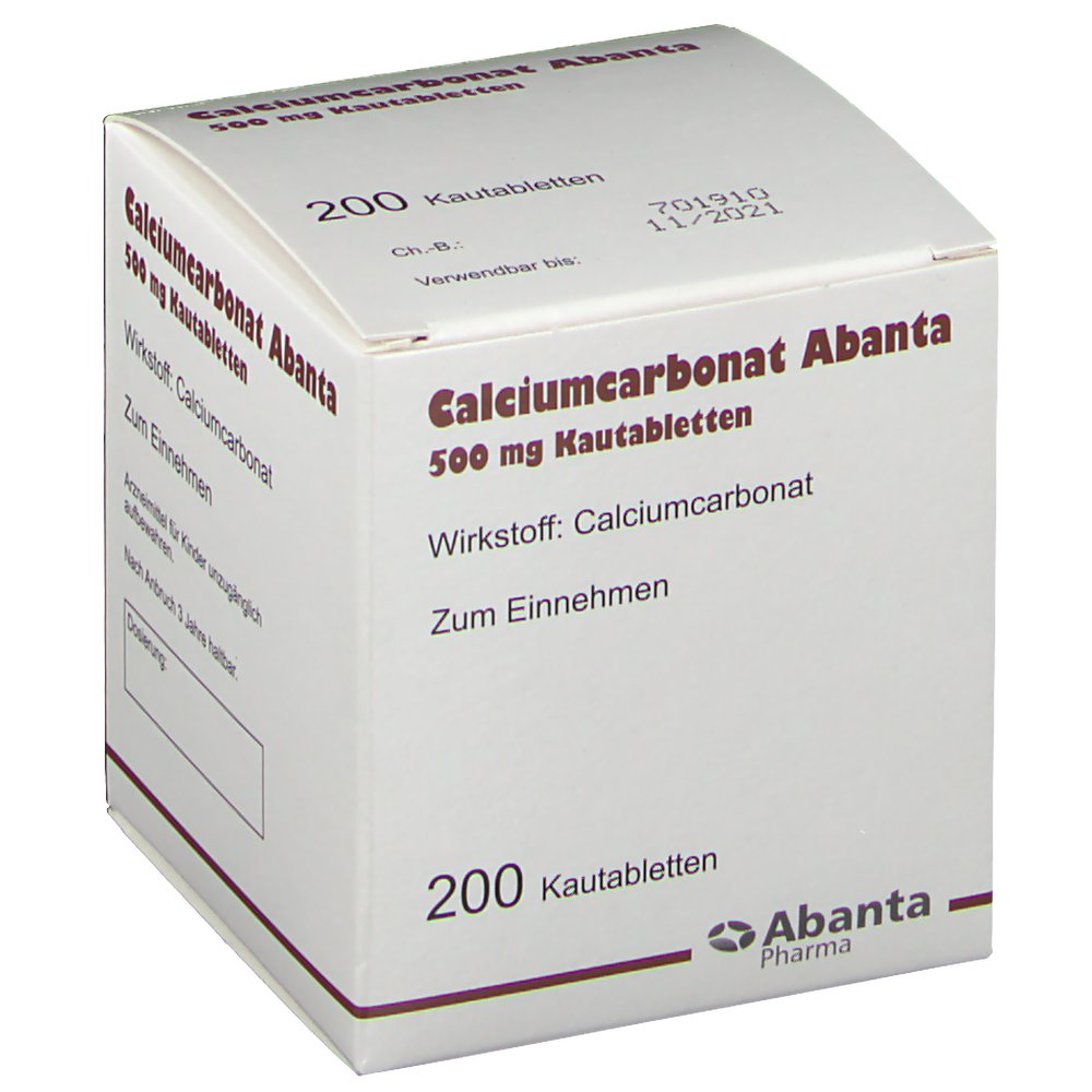 Calciumcarbonat 500 - shop-apotheke.com