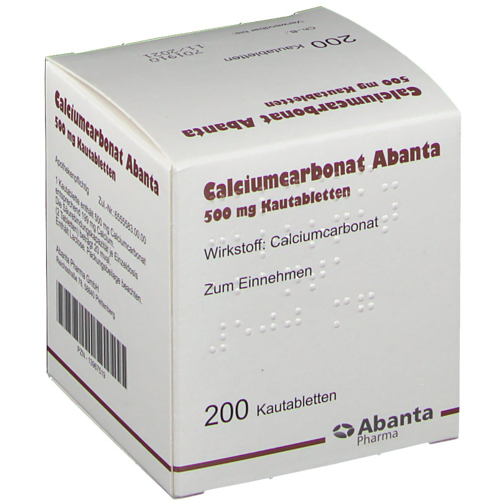 Calciumcarbonat 500 - shop-apotheke.com