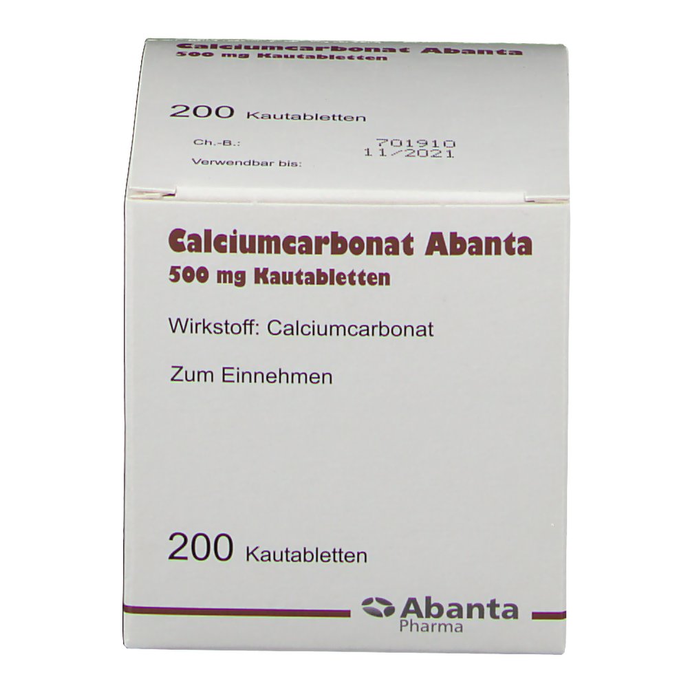 Calciumcarbonat 500 - shop-apotheke.com