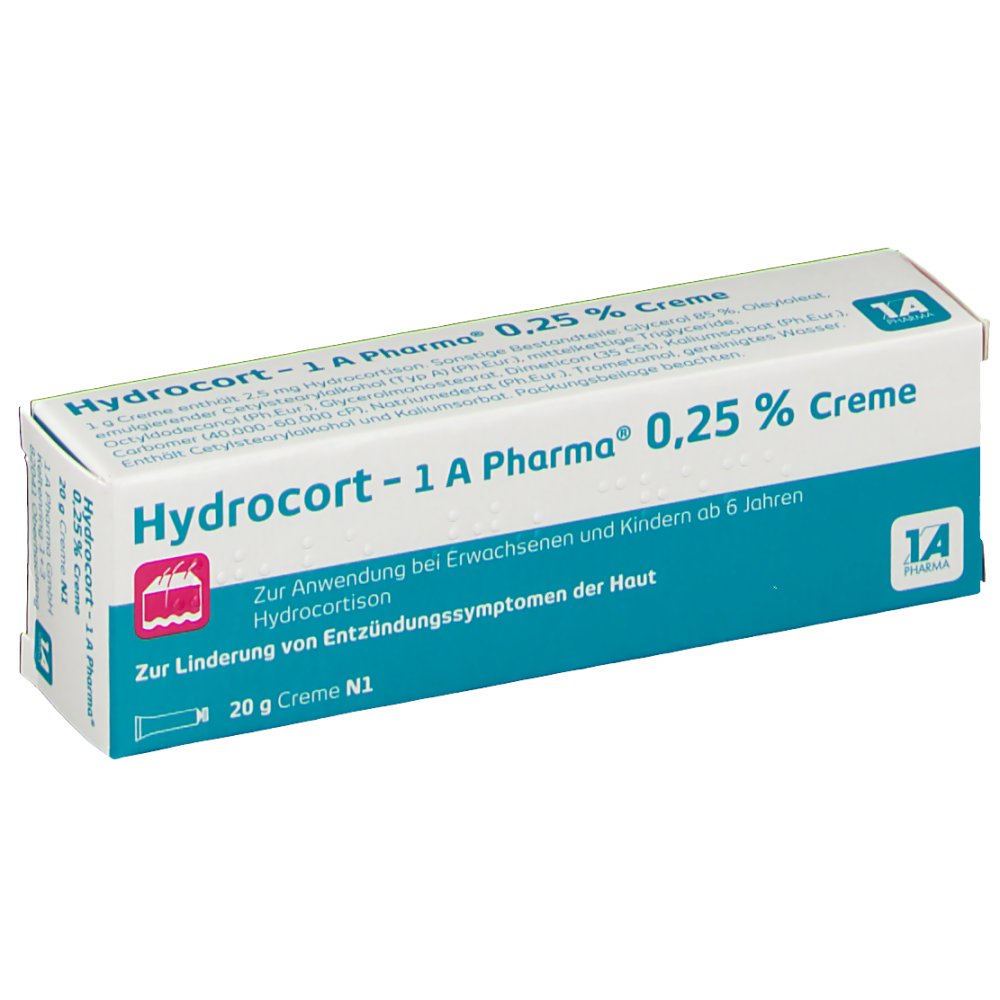 Hydrocort 0,25 % - 1 A Pharma - shop-apotheke.com