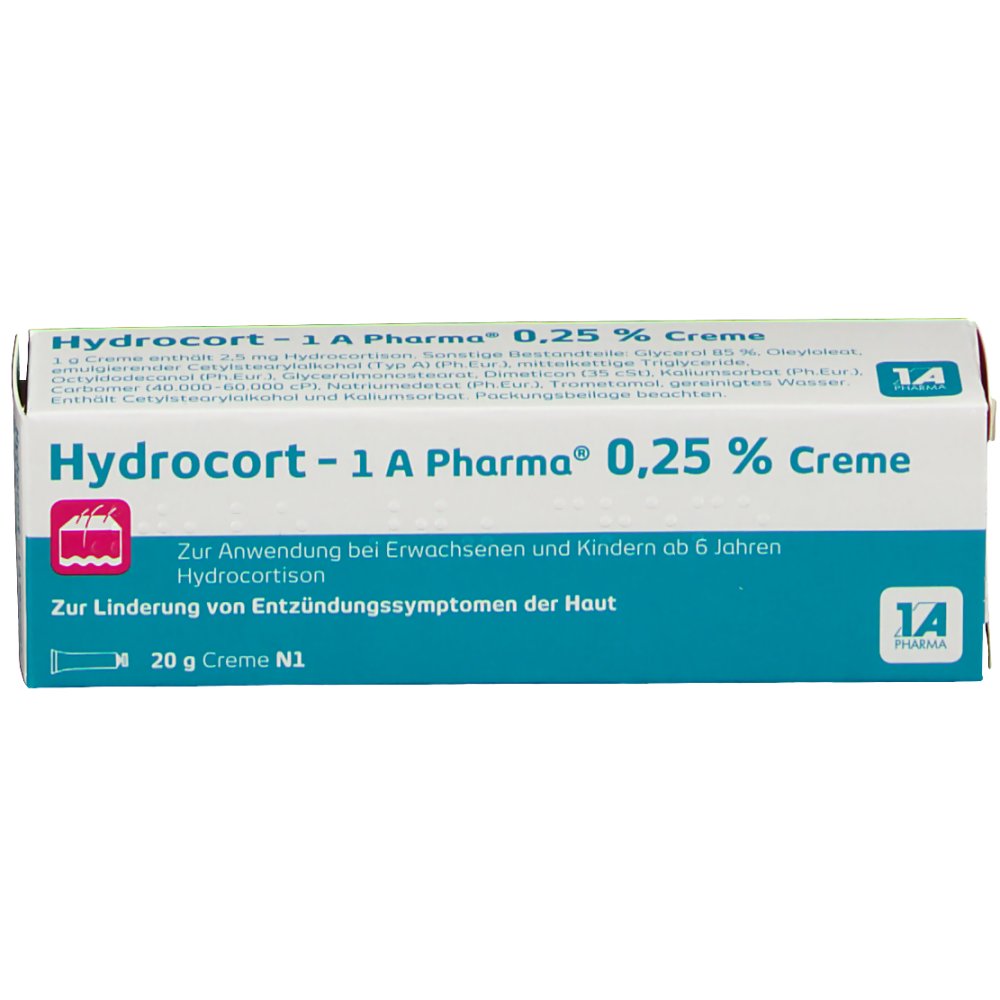 Hydrocort 0,25 % - 1 A Pharma - shop-apotheke.com