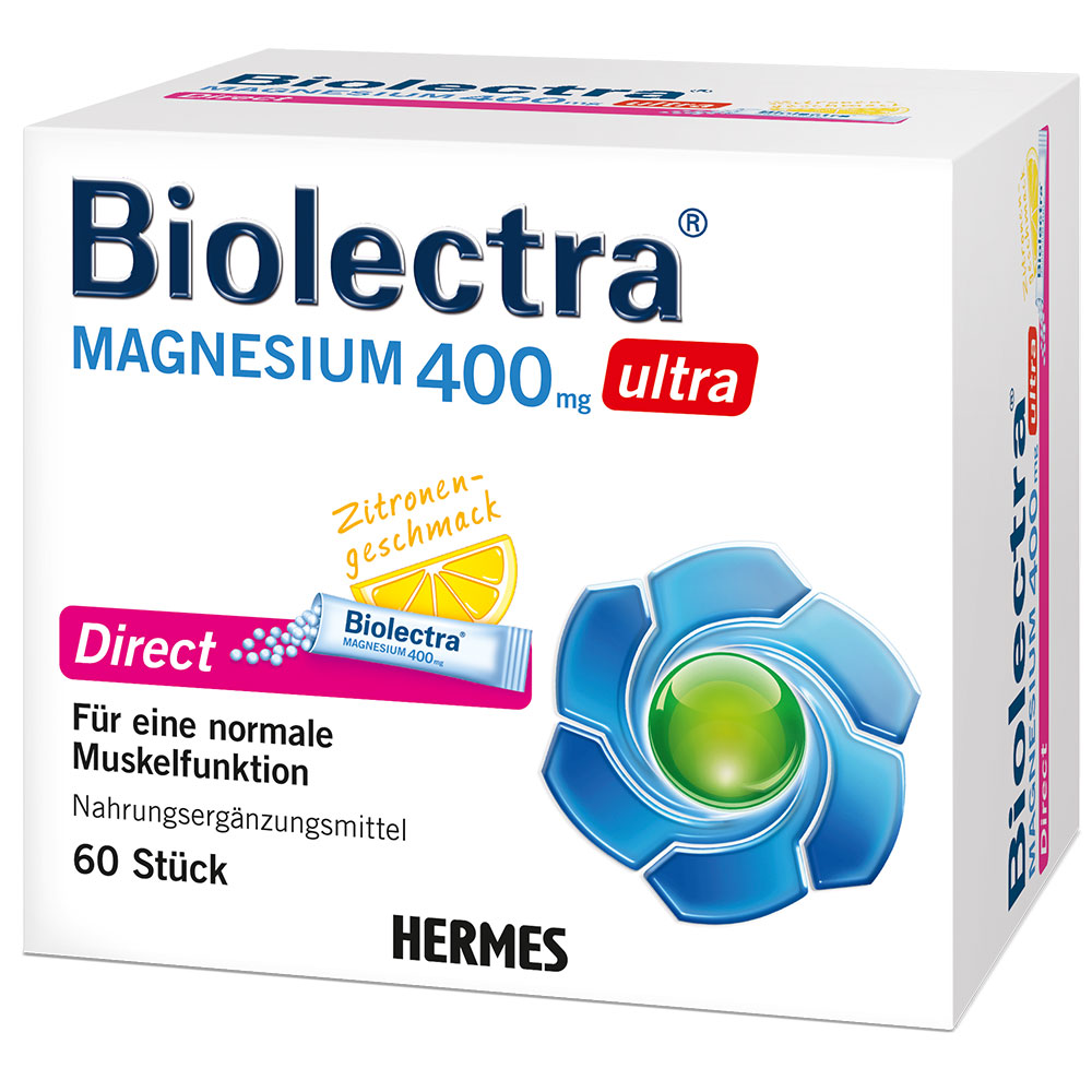 Biolectra® Magnesium ultra Direct 400 mg Zitrone - shop-apotheke.com