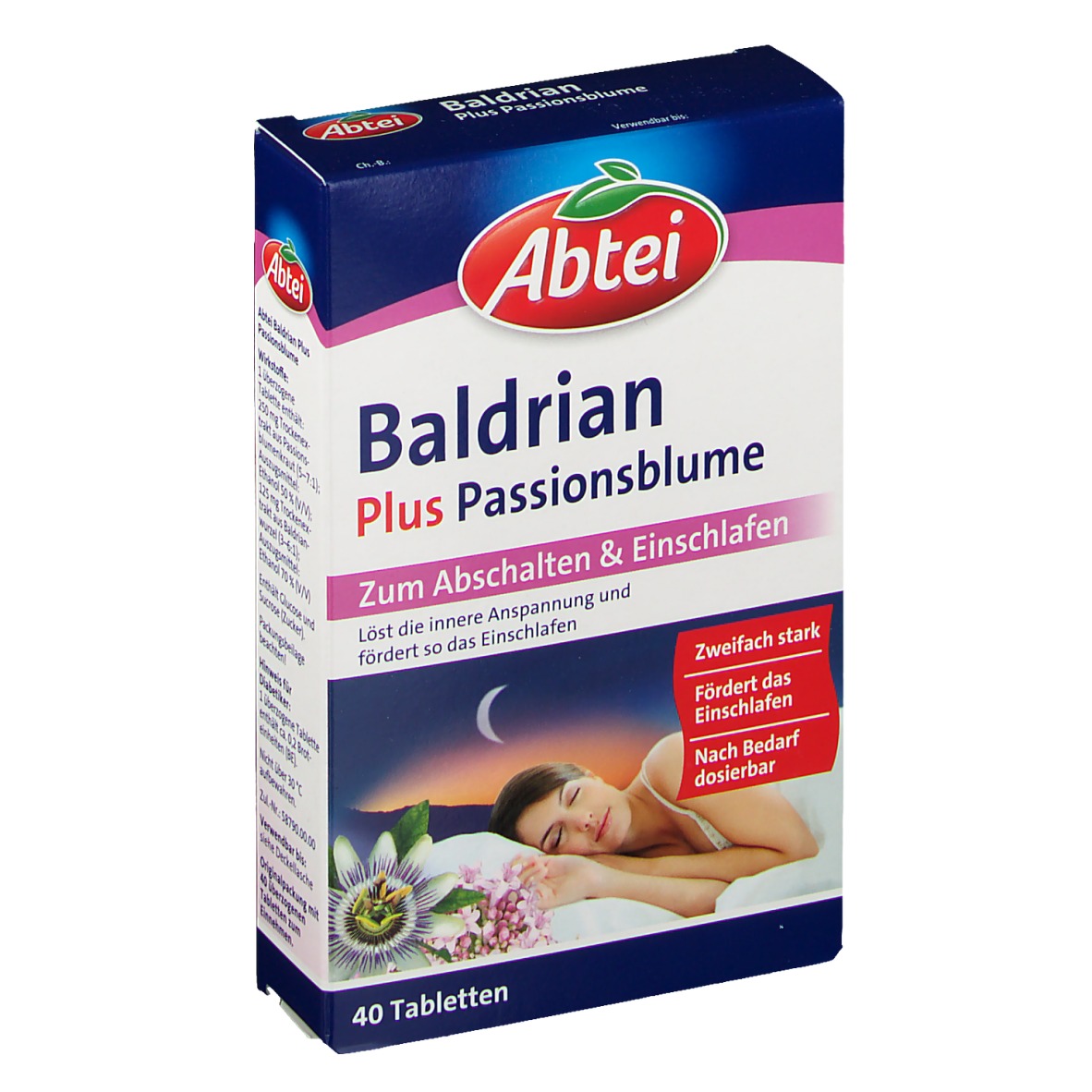Abtei Baldrian Plus Passionsblume 40 St - shop-apotheke.com