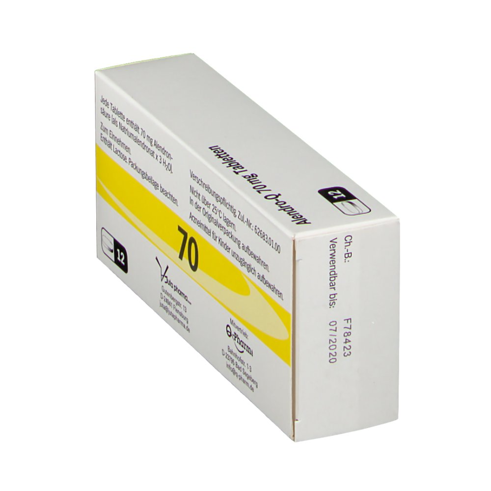 ALENDRO Q 70 mg Tabletten 12 St - shop-apotheke.com