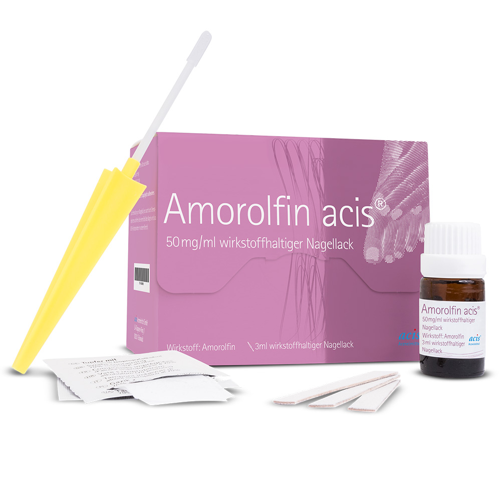 Amorolfin acis® 50mg/ml wirkstoffhaltiger NAgellack 3 ml - shop ...