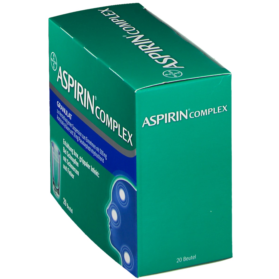 ASPIRIN® COMPLEX Granulat 20 St - shop-apotheke.com
