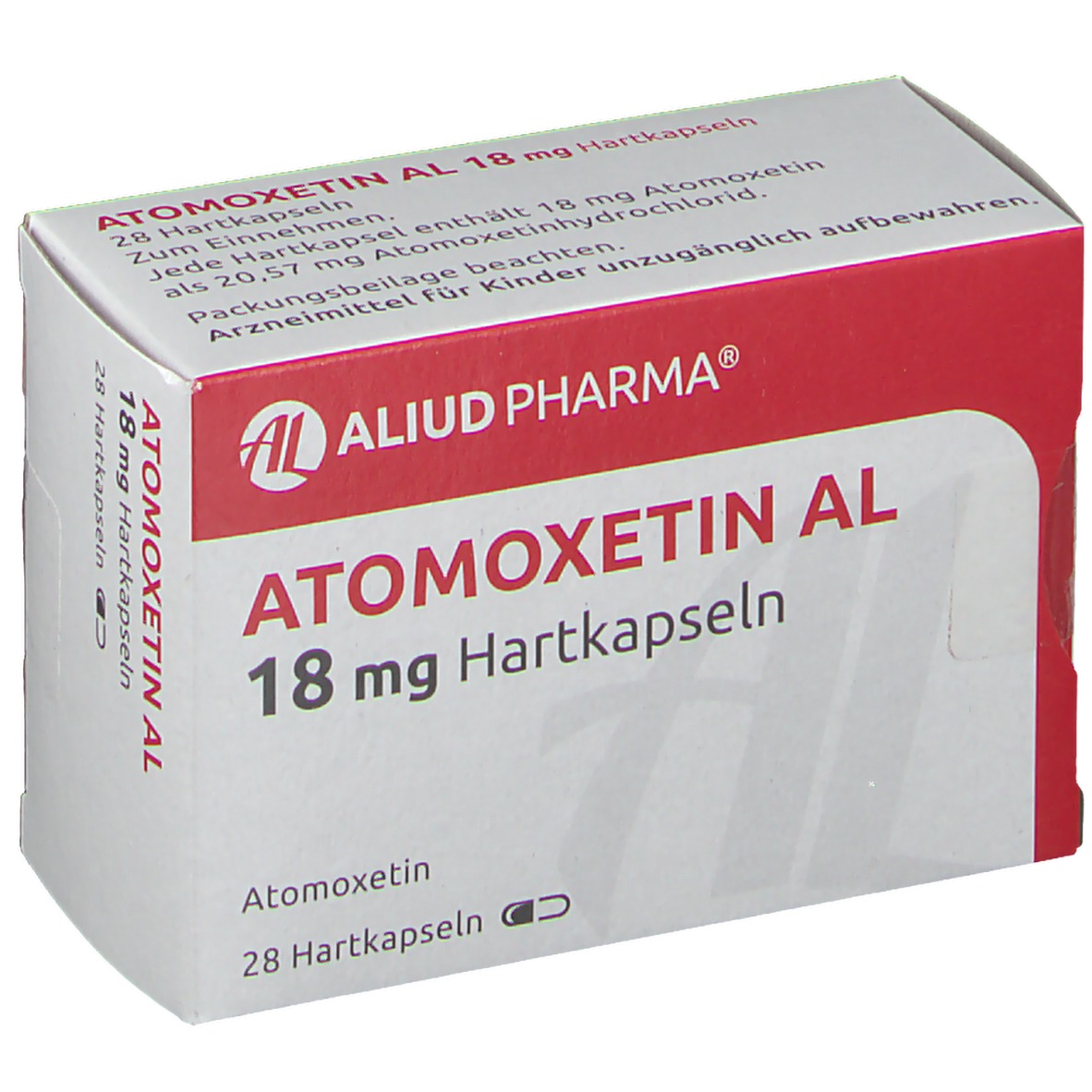 ATOMOXETIN AL 18 mg Hartkapseln 28 St - shop-apotheke.com