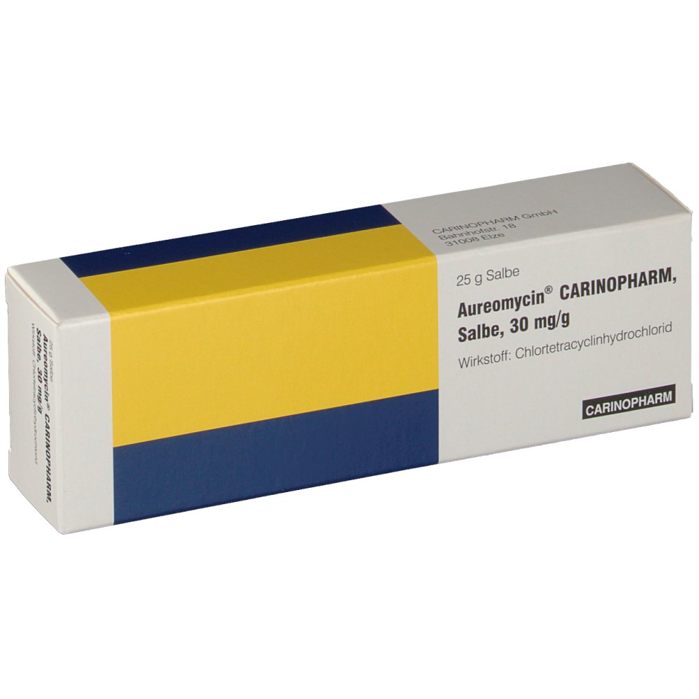 AUREOMYCIN CARINOPHARM Salbe 25 g - shop-apotheke.com