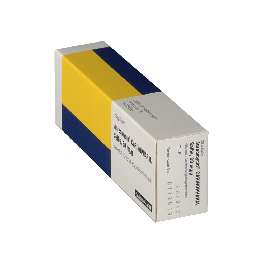 AUREOMYCIN CARINOPHARM Salbe 25 g - shop-apotheke.com