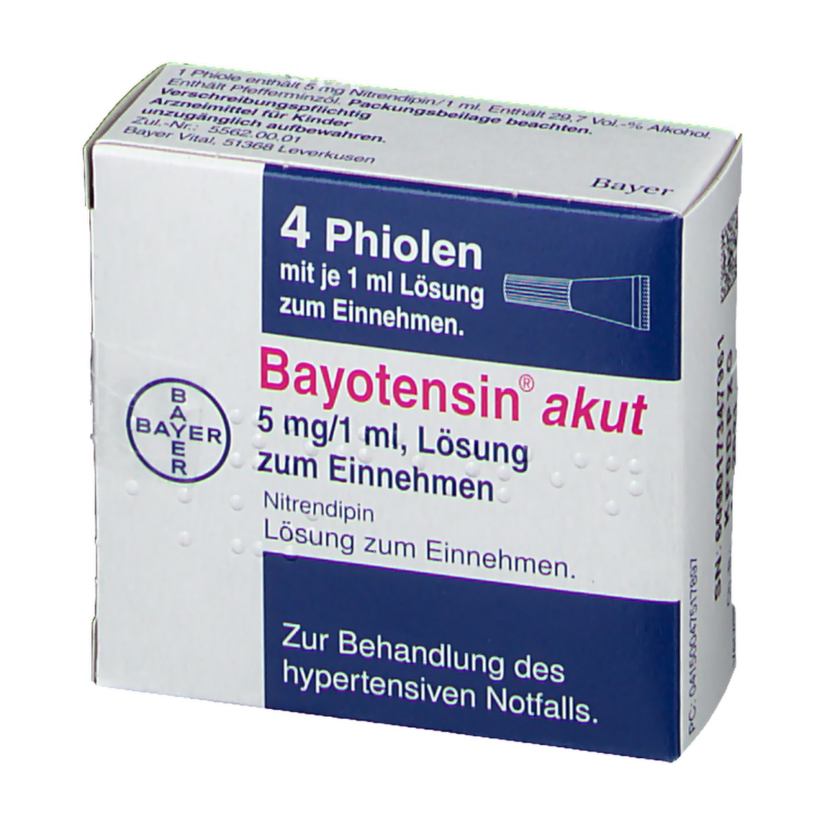 Bayotensin akut Phiolen 4X1 ml - shop-apotheke.com