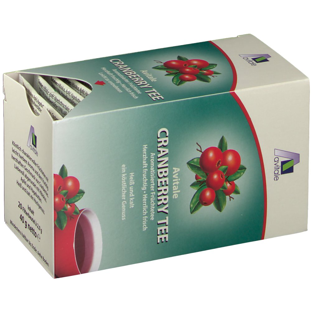 Beigabe Avitale Cranberry Tee 20 St - shop-apotheke.com