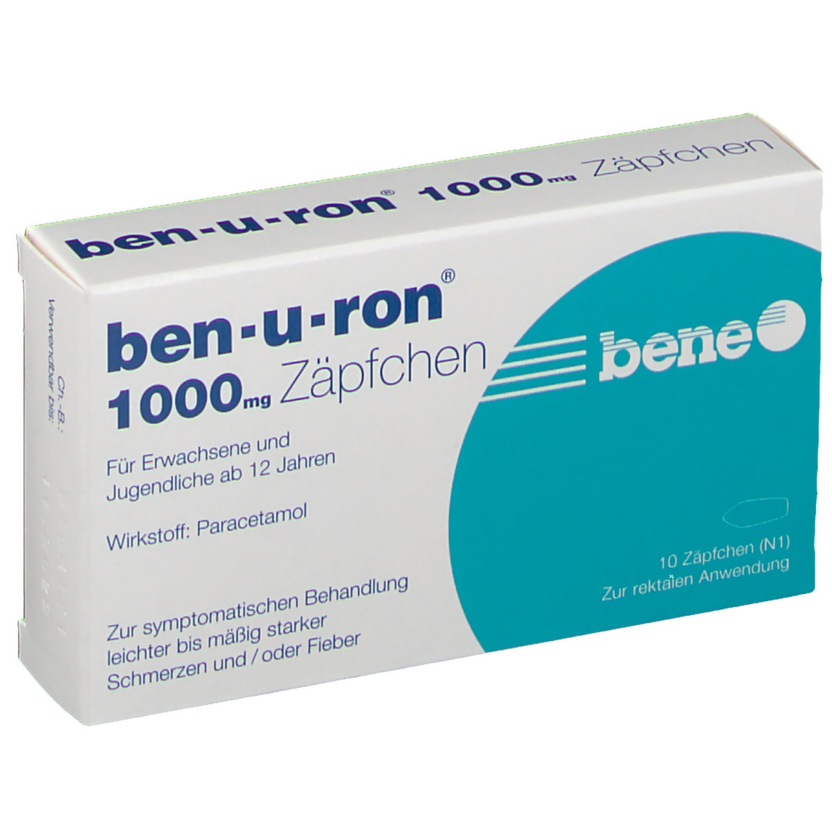 ben-u-ron® 1000 mg 10 St - shop-apotheke.com