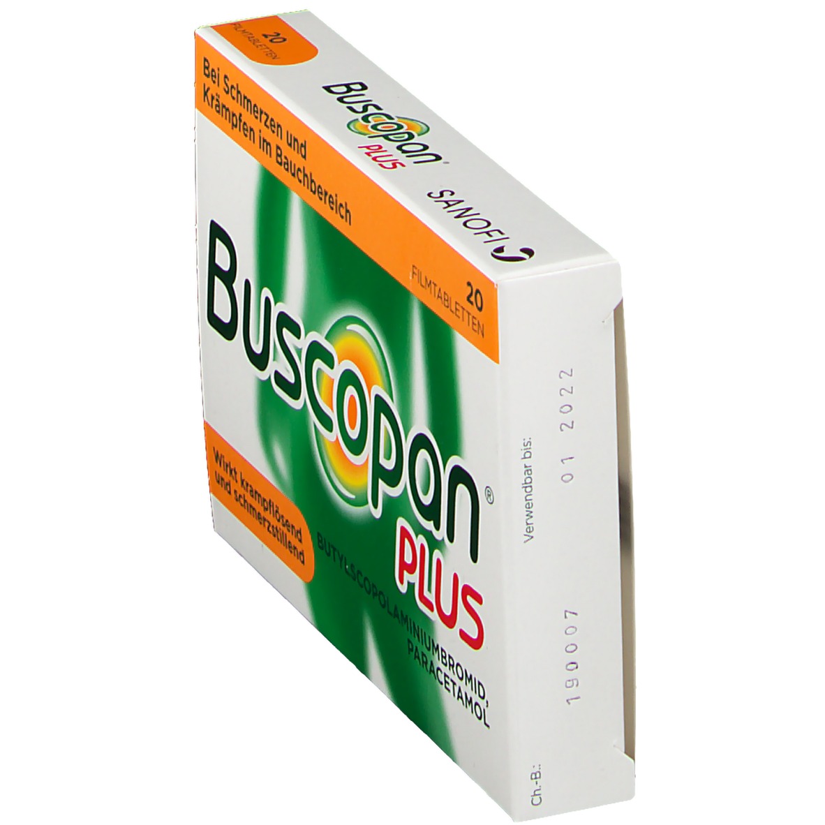 Buscopan® PLUS 20 St - shop-apotheke.com