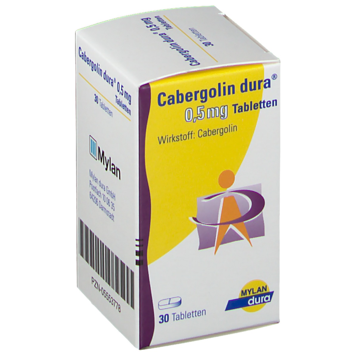 CABERGOLIN dura 0,5 mg Tabletten 30 St - shop-apotheke.com