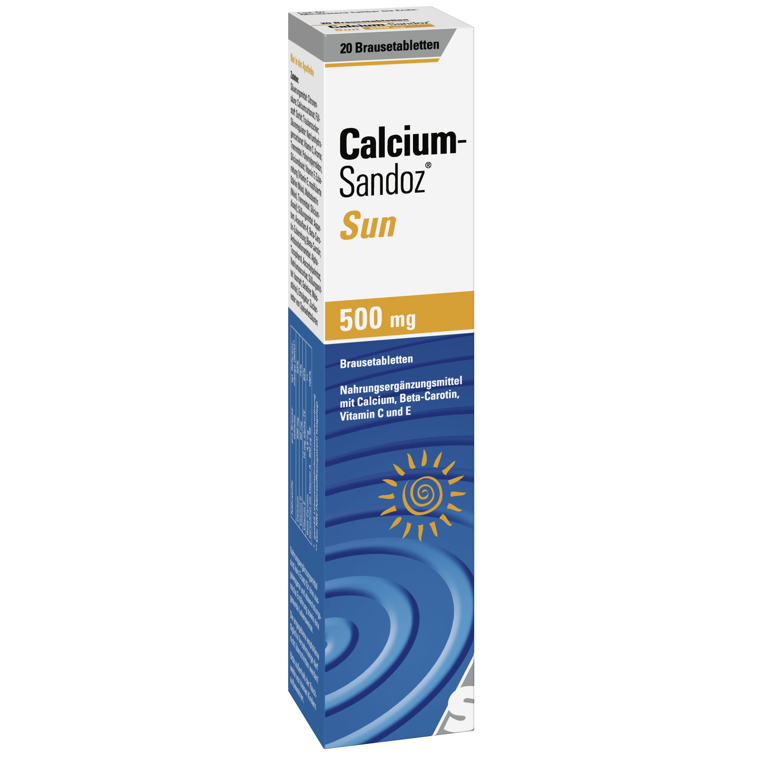 Calcium-Sandoz® Sun 20 St - shop-apotheke.com