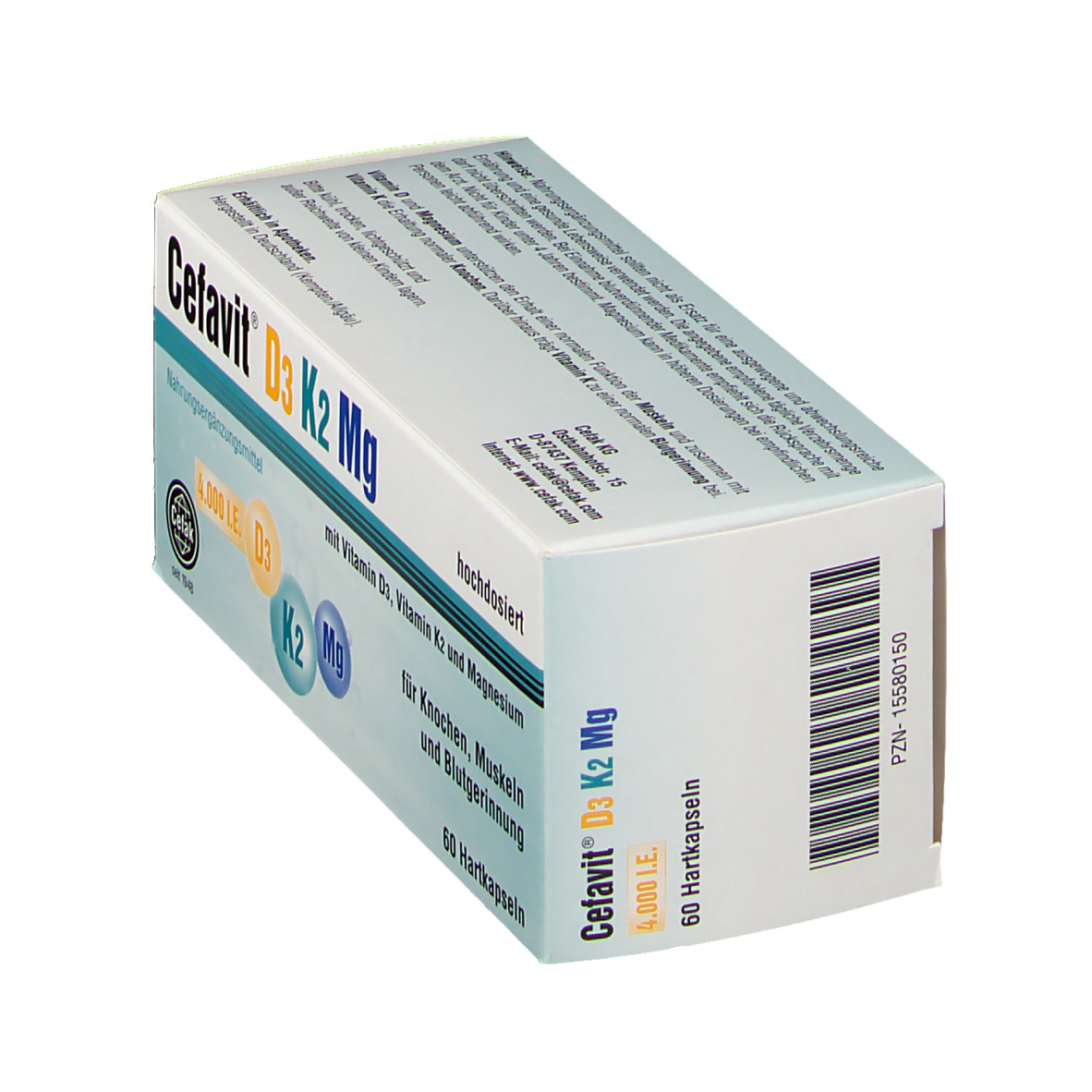 Cefavit® D3 K2 Mg 4.000 60 St - shop-apotheke.com