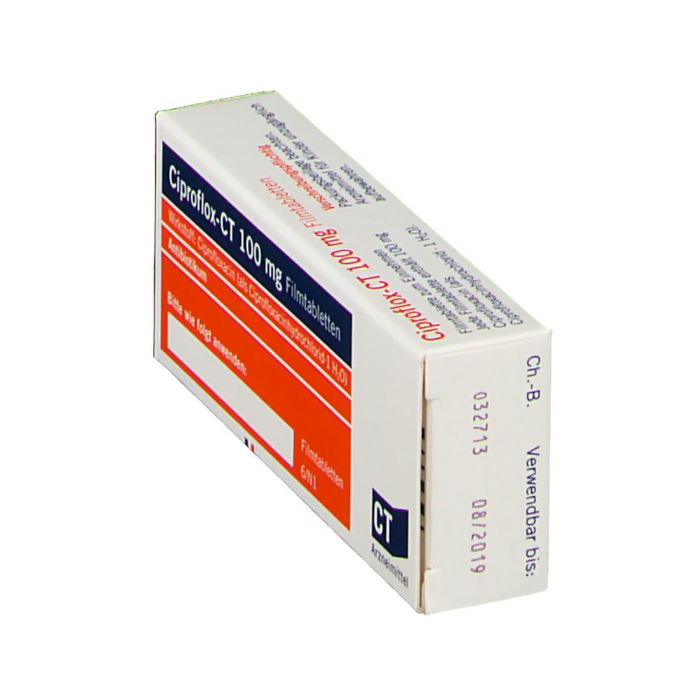 Ciproflox V. Ct 100 mg Filmtabl. 6 St - shop-apotheke.com