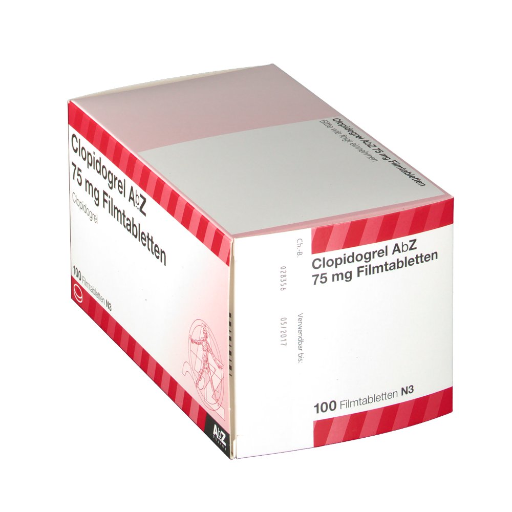 CLOPIDOGREL AbZ 75 mg 100 St - shop-apotheke.com