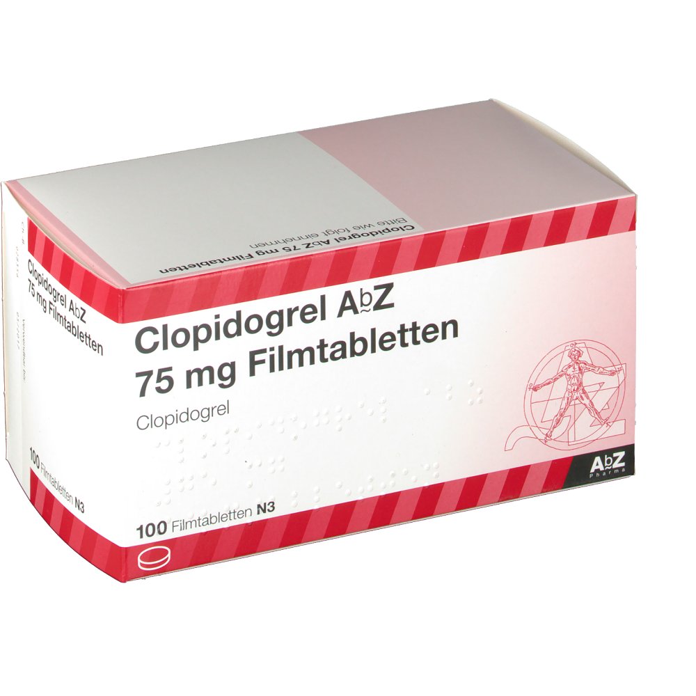 CLOPIDOGREL AbZ 75 mg 100 St - shop-apotheke.com