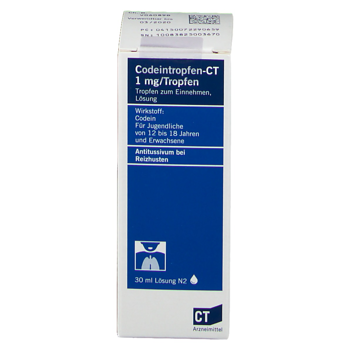 Codeintropfen v. Ct 1 mg Lösung 30 ml - shop-apotheke.com