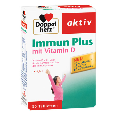 Doppelherz Immun Plus mit Vitamin D Tabletten 30 St - shop-apotheke.com