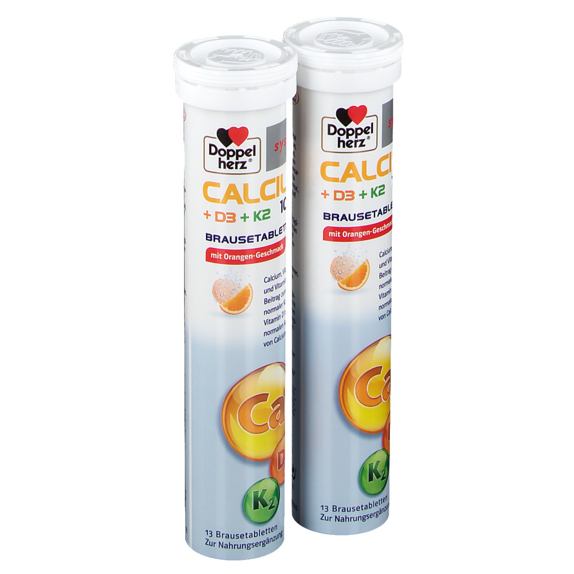 Doppelherz® system Calcium + D3 + K2 26 St - shop-apotheke.com