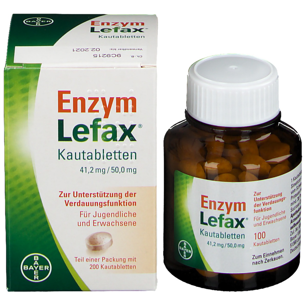 Enzym Lefax® Kautabletten 200 St - shop-apotheke.com