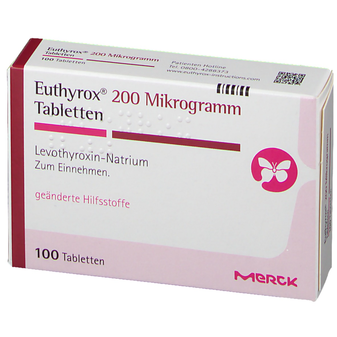 Euthyrox 200 µg Tabletten 100 St - shop-apotheke.com