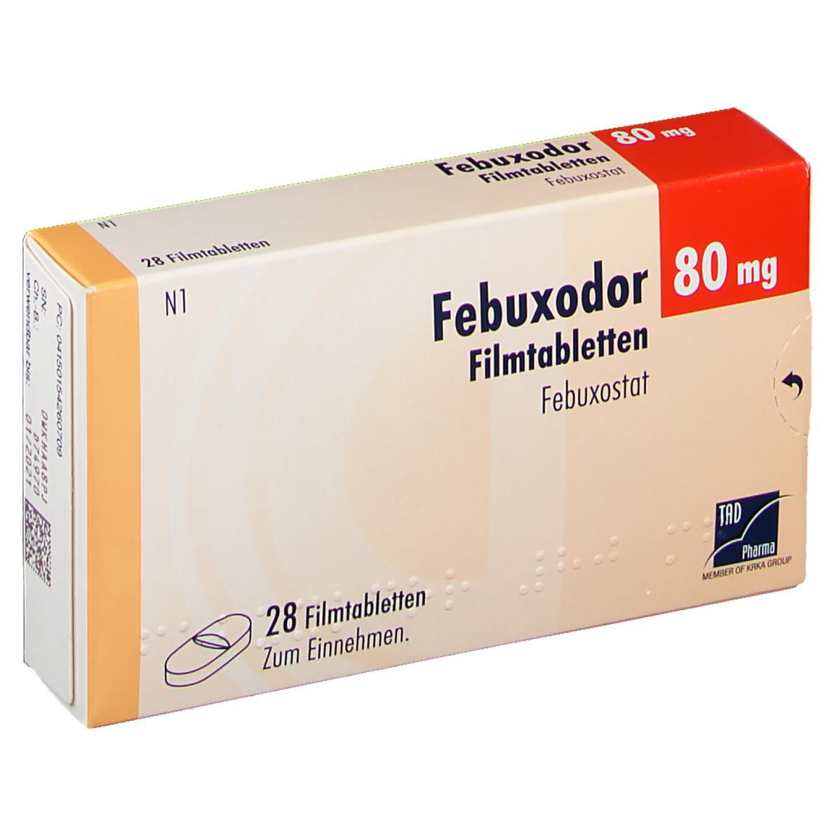 FEBUXODOR 80 mg Filmtabletten 28 St - shop-apotheke.com