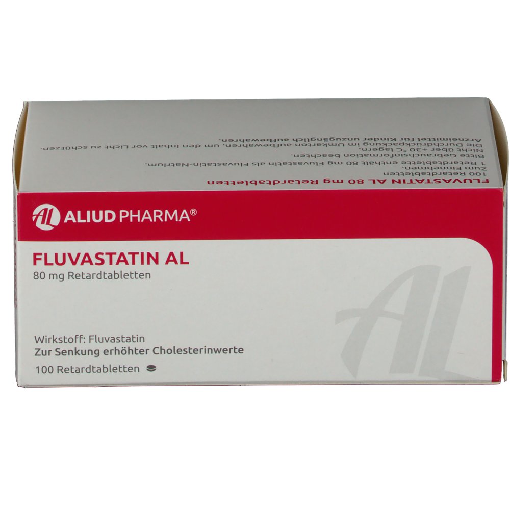 Fluvastatin AL 80 mg Retardtabletten 100 St - shop-apotheke.com