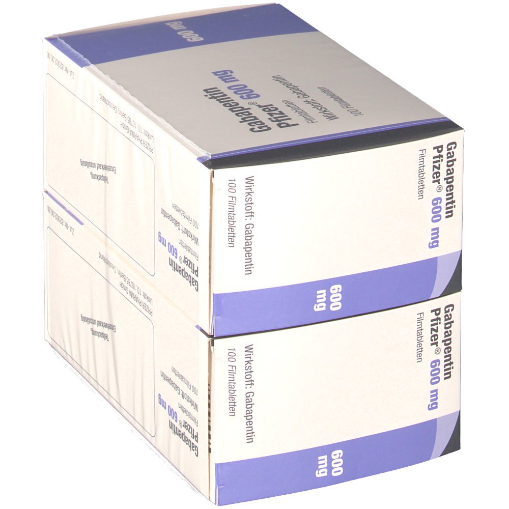 GABAPENTIN Pfizer 600 mg Filmtabletten 200 St - shop-apotheke.com