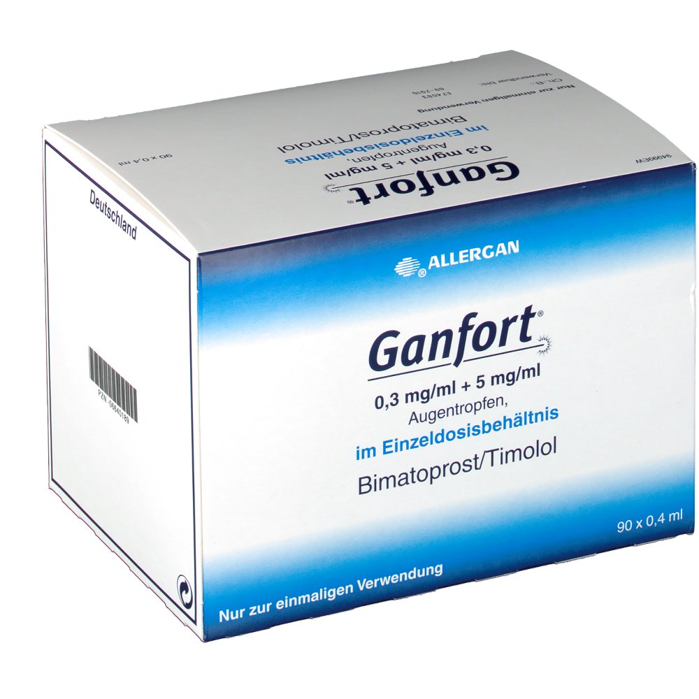 GANFORT 0,3 mg/ml+5 mg/ml AT in Einzeldosisbeh. 90X0.4 ml - shop ...