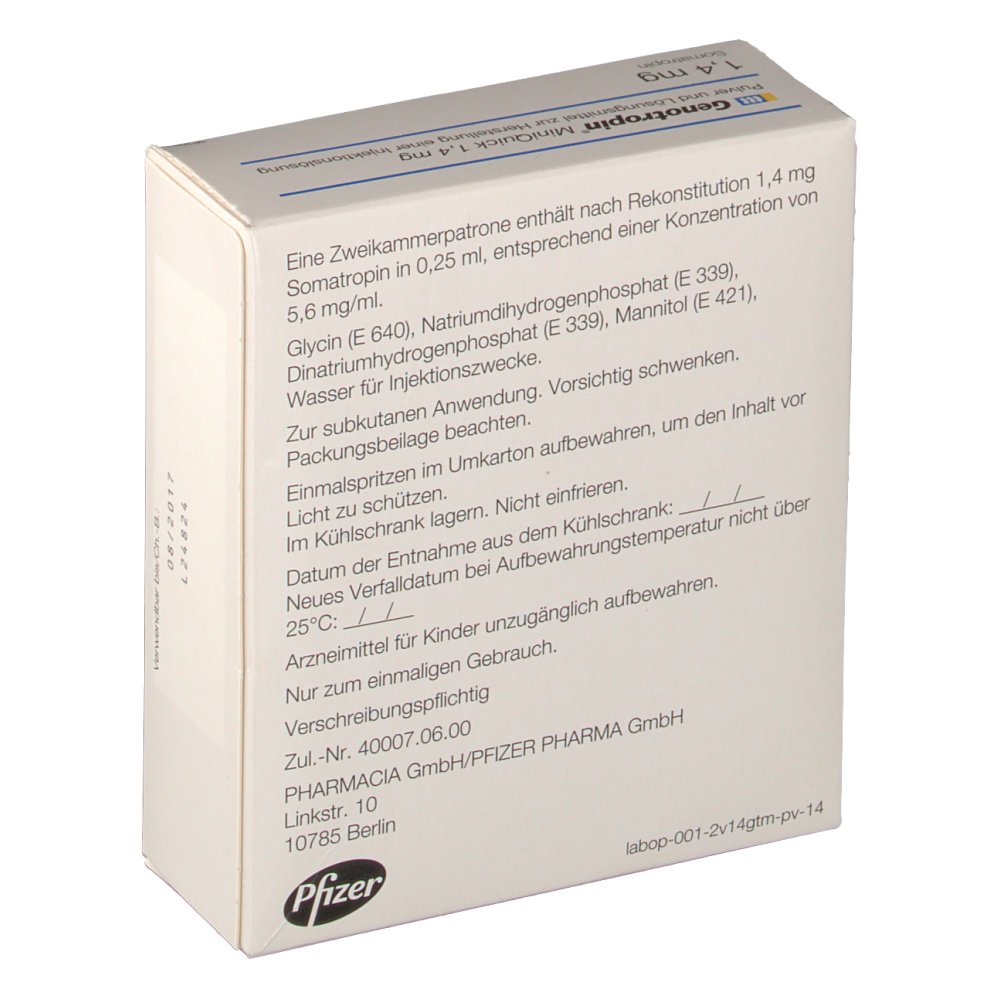 GENOTROPIN MiniQuick 1,4 mg 7 St - shop-apotheke.com