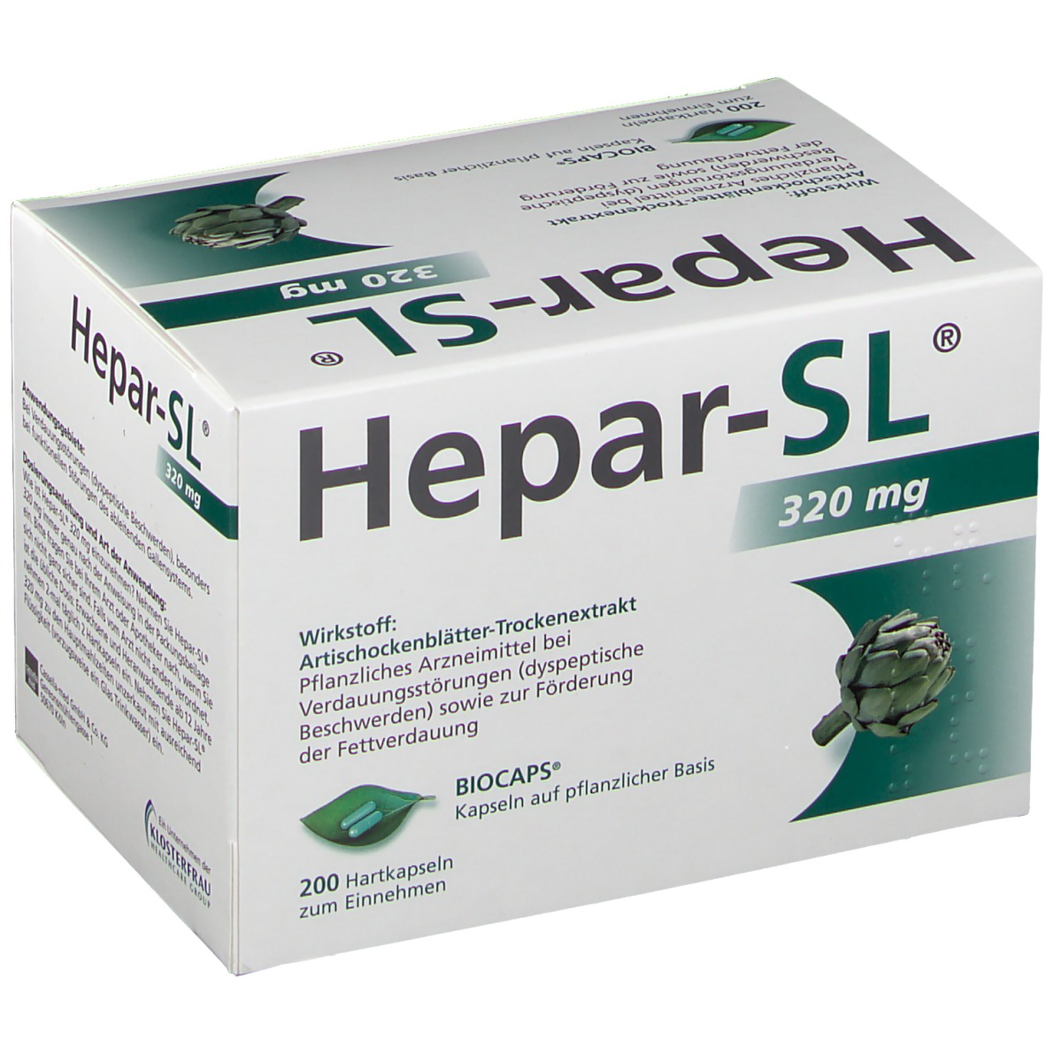 Hepar-SL® 320 mg 200 St - shop-apotheke.com