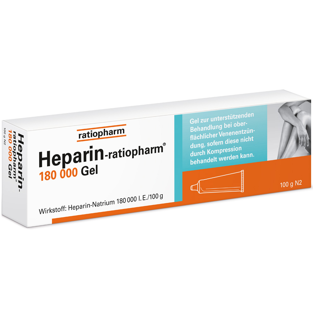 Heparin-ratiopharm® 180 000 I.E.Gel 100 g - shop-apotheke.com
