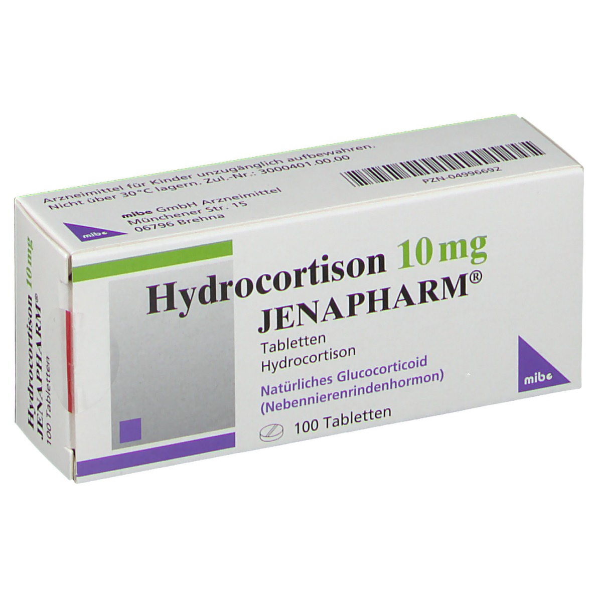 Hydrocortison 10 mg Jenapharm Tabletten 100 St - shop-apotheke.com