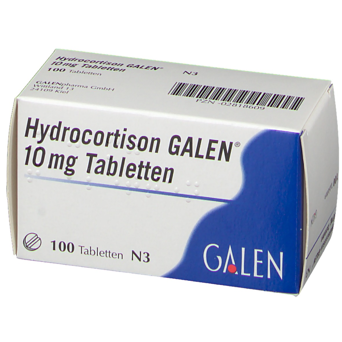 HYDROCORTISON GALEN 10 mg Tabletten 100 St - shop-apotheke.com