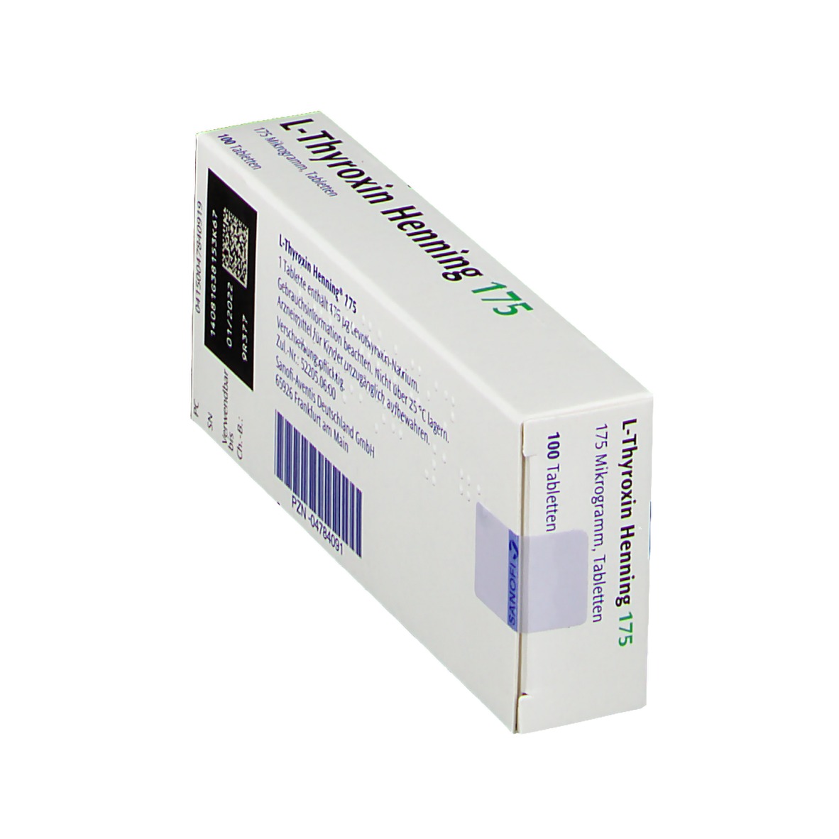 L-thyroxin 175 Henning Tabletten 100 St - shop-apotheke.com