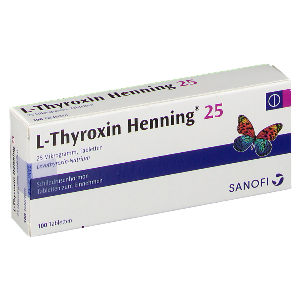 L-thyroxin 25 Henning Tabletten 100 St - shop-apotheke.com