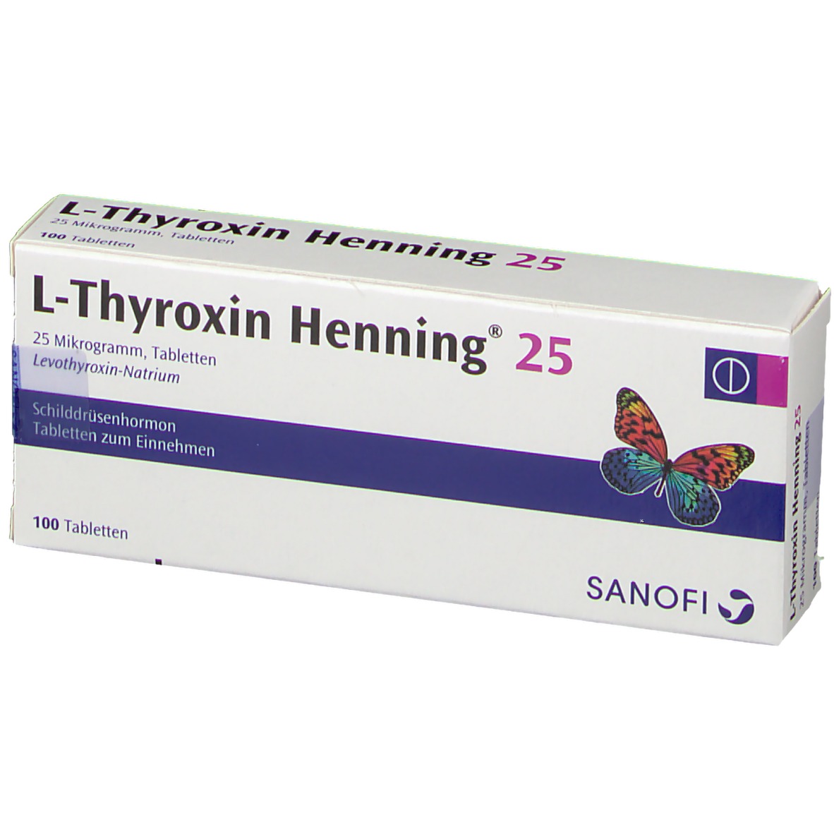 L-thyroxin 25 Henning Tabletten 100 St - shop-apotheke.com