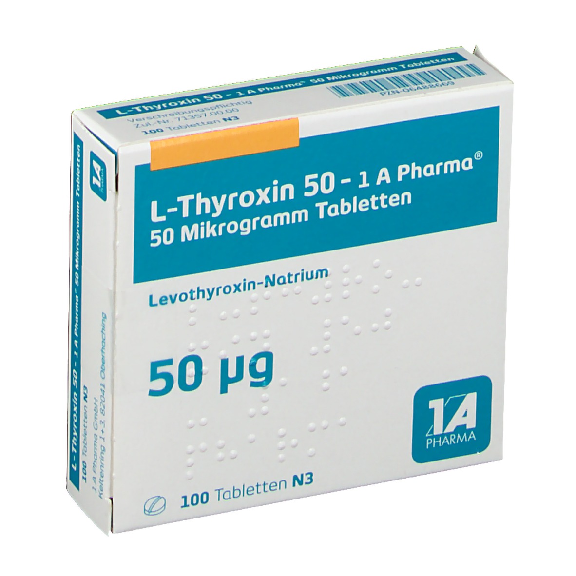 L-THYROXIN 50 1A Pharma 100 St - shop-apotheke.com