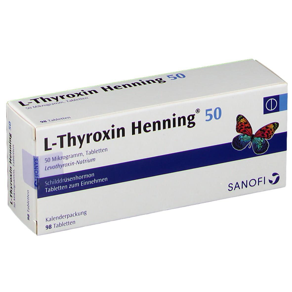 L-thyroxin 50 Henning Tabletten 98 St - shop-apotheke.com